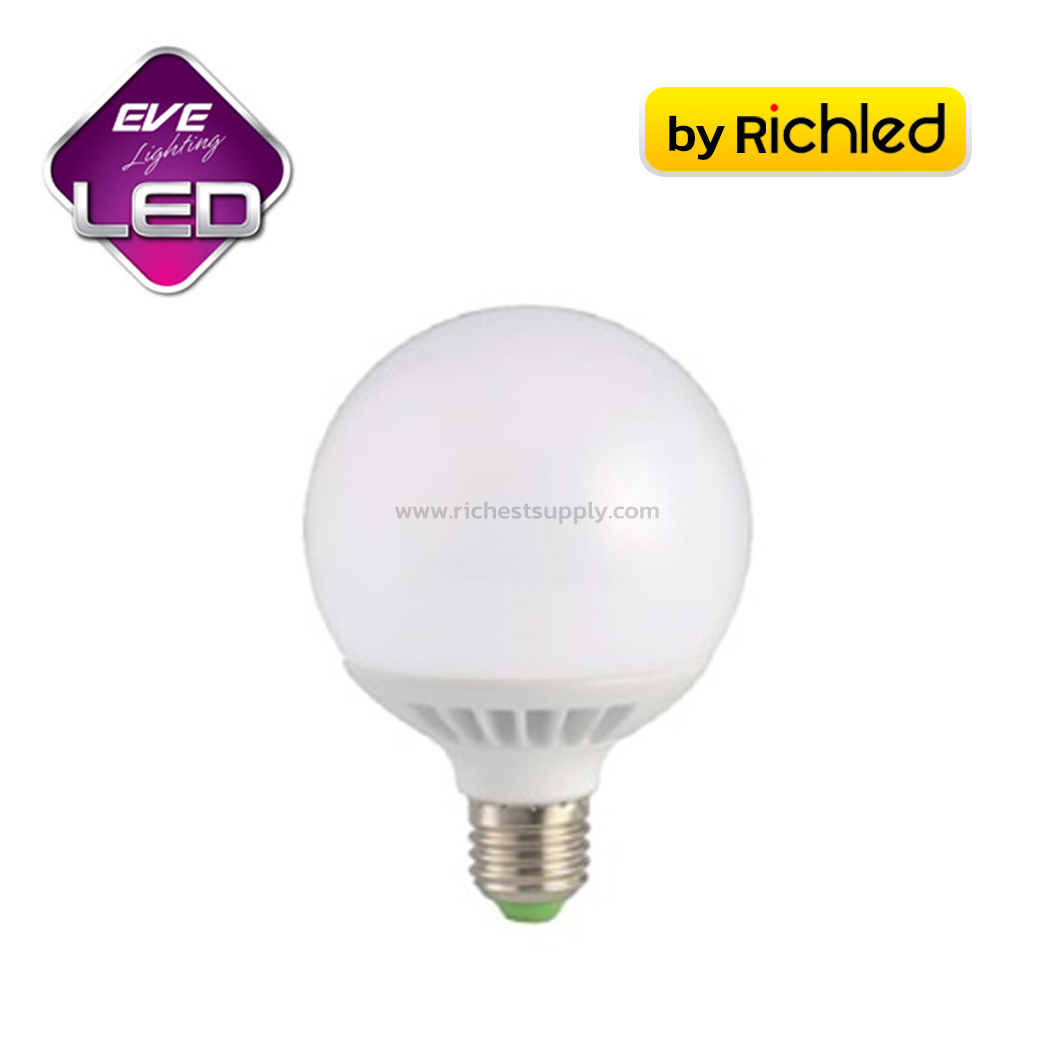 หลอดไฟ LED 13w, 18w EVE Globe ราคาถูก จัดส่งทั่วไทย - by RICHLED