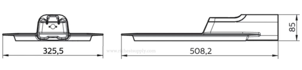 โคมไฟถนน LED 140W PHILIPS Smartbright BRP132 มีคุณภาพ - Richest