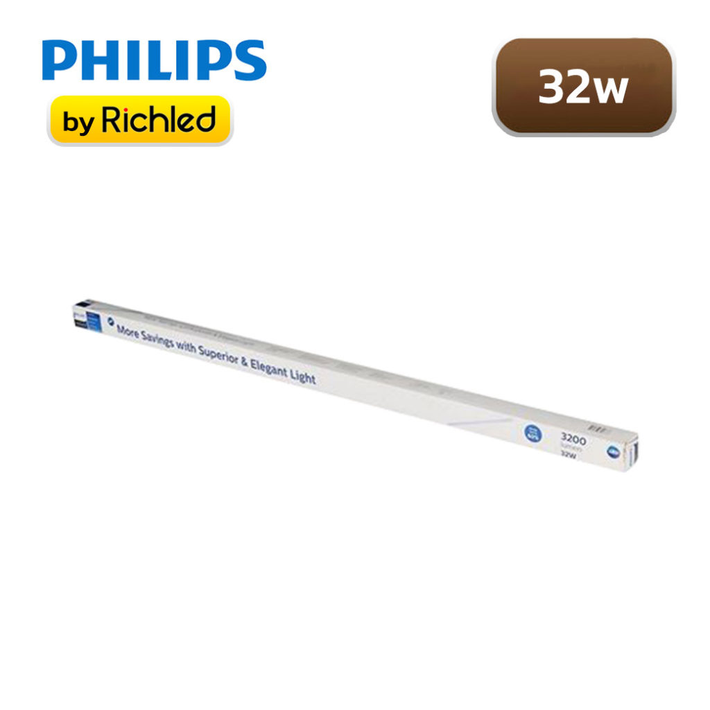 ชุดรางหลอดไฟ LED 32w PHILIPS BN006C L1200 - www.richestsupply.com ...