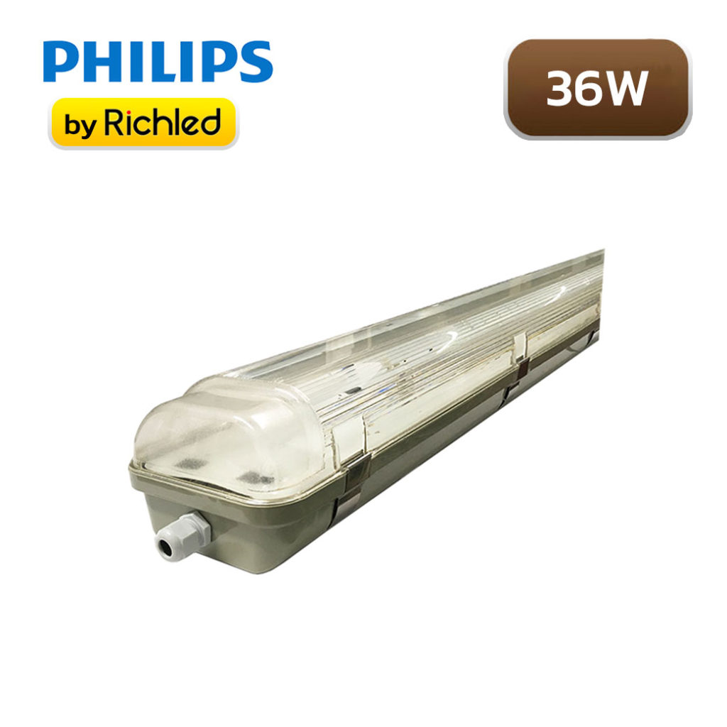 โคมกันน้ำกันฝุ่น 36w Philips tcw097 2x36w - www.richestsupply.com ...