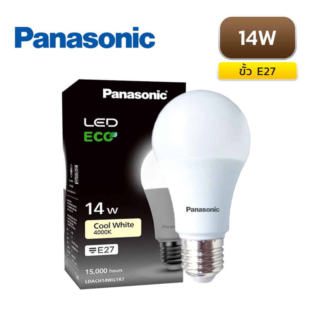 หลอดไฟ LED 14W PANASONIC ECO - www.richestsupply.com - หลอดไฟ LED ...