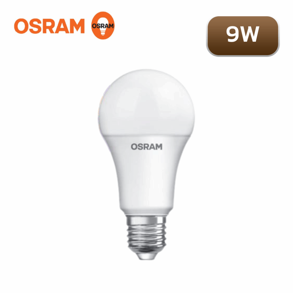 OSRAM หลอดไฟ 9W E27 LED Bulb ECO CLASSIC